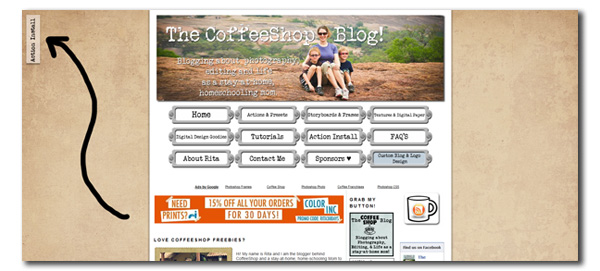 The CoffeeShop Blog Blogger UnWrapped How To Post A Floating Button On The Side Of Your Blog The CoffeeShop Blog Blogger UnWrapped How To Post A Floating Button On The Side Of Your Blog