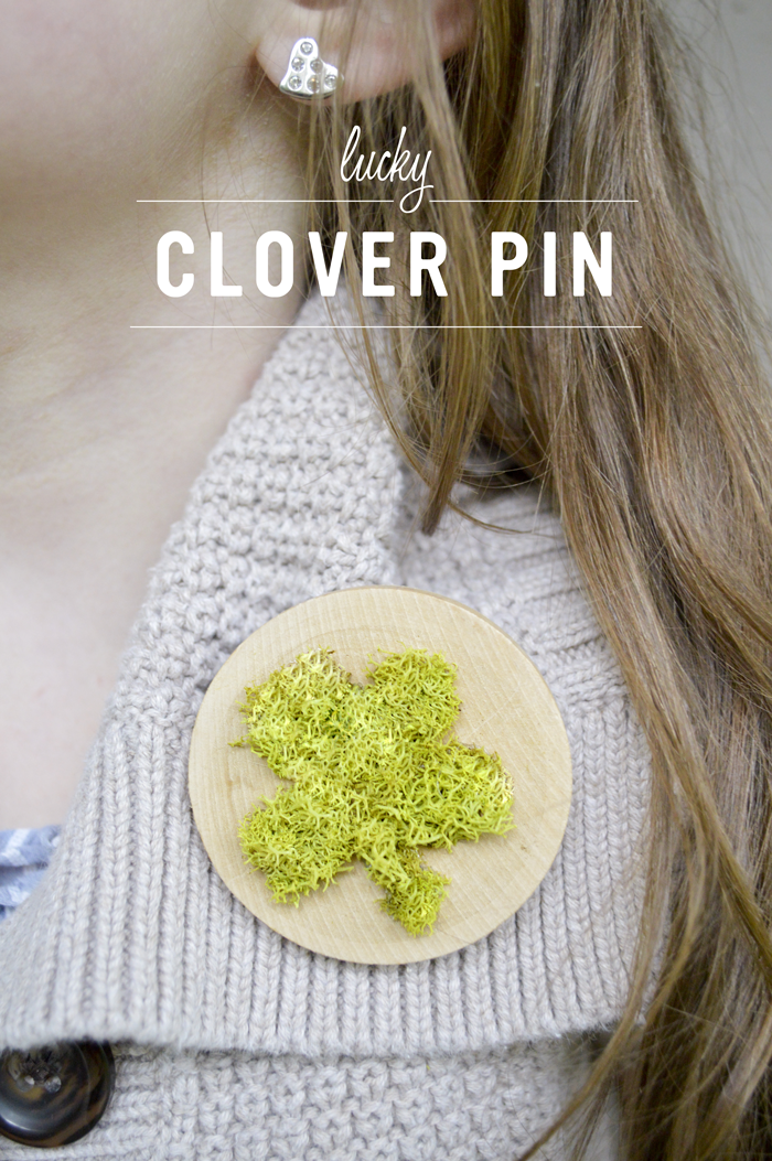 swoon studio: Lucky Clover Pin