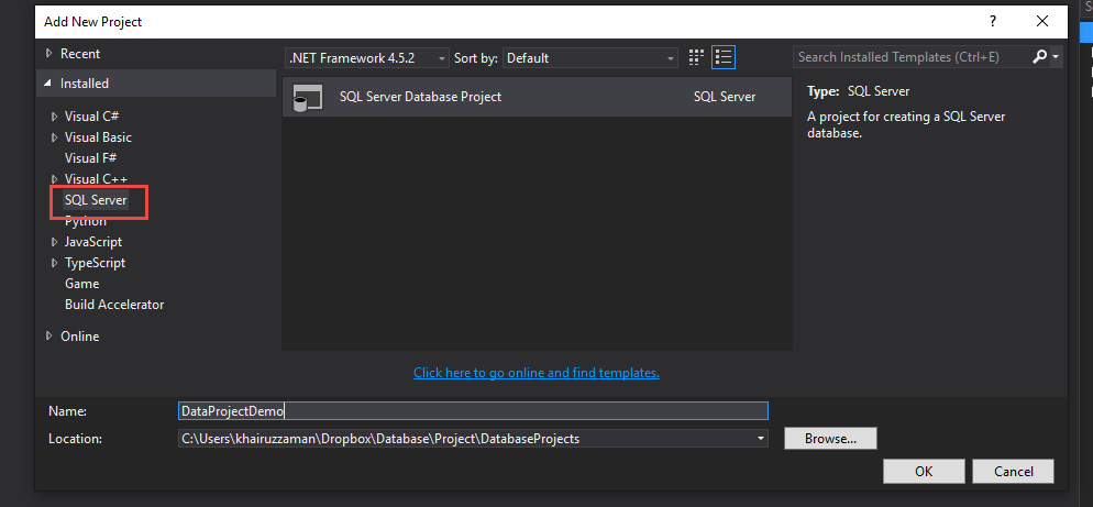 Tips & Tricks: Data Compare and Update using SQL Server Database Project