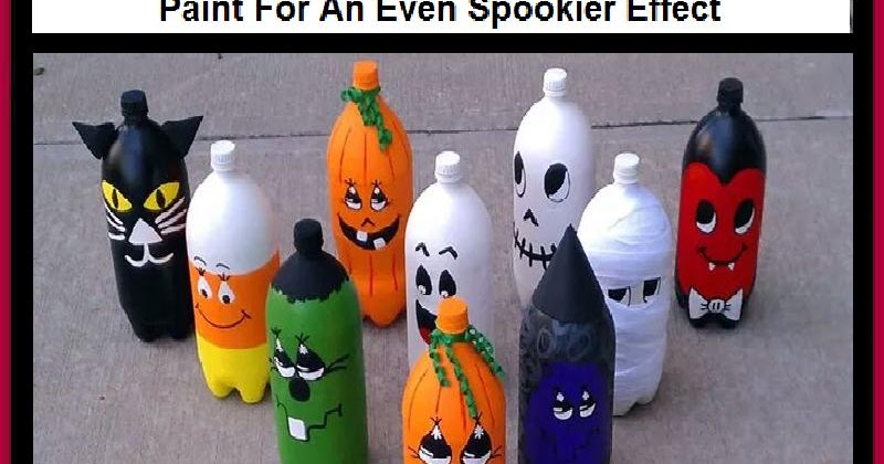 Dollar Store Crafter: DIY Halloween Bowling Game