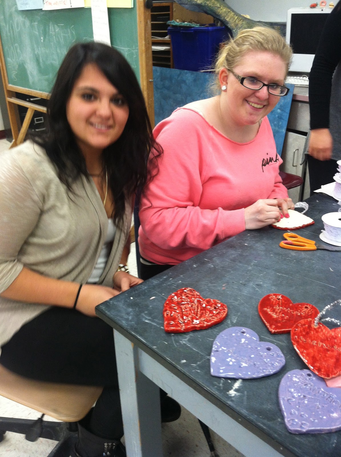 Per. 3: High School Students Using Their Ceramic Skills to Teach Pre ...