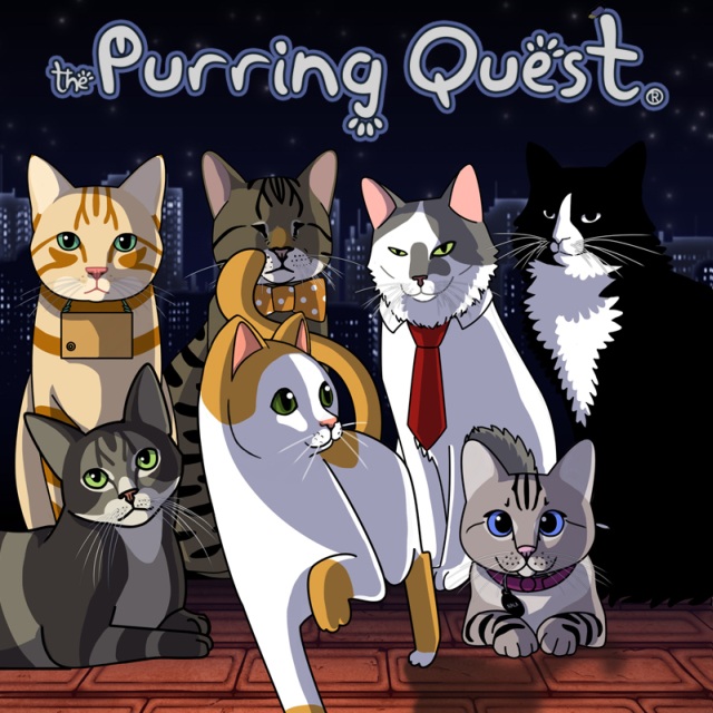 Indie Retro News: The Purring Quest - A purringly good looking game!