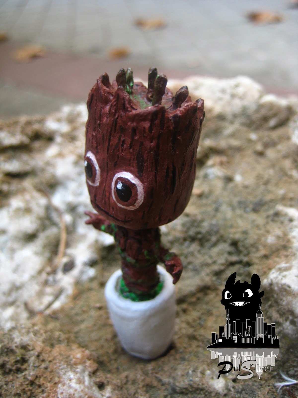 Pulsilver: Chibi Groot - Guardianes de la Galaxia