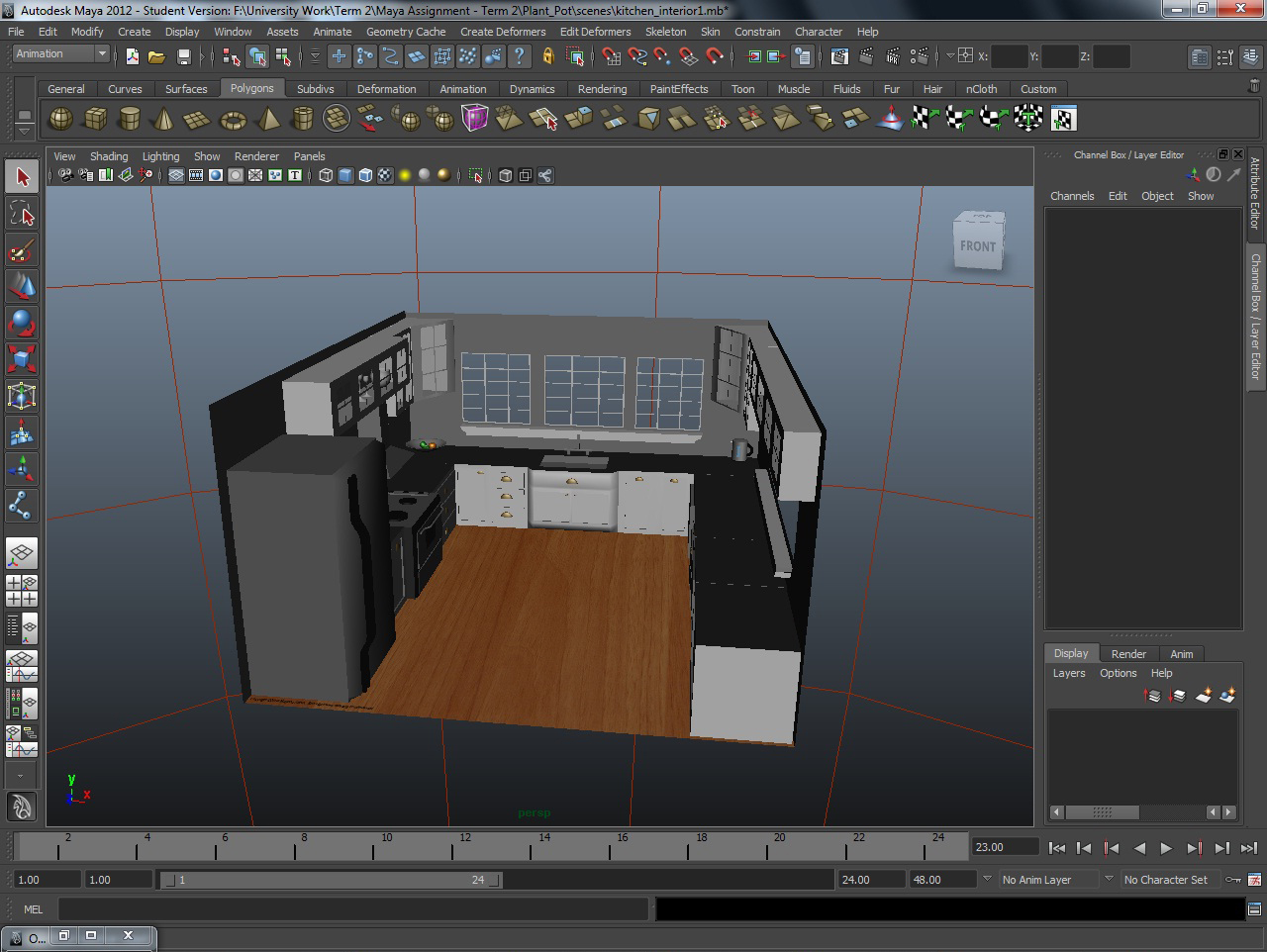 Learning Autodesk Maya: Maya Character Assignment - Setting Up ...