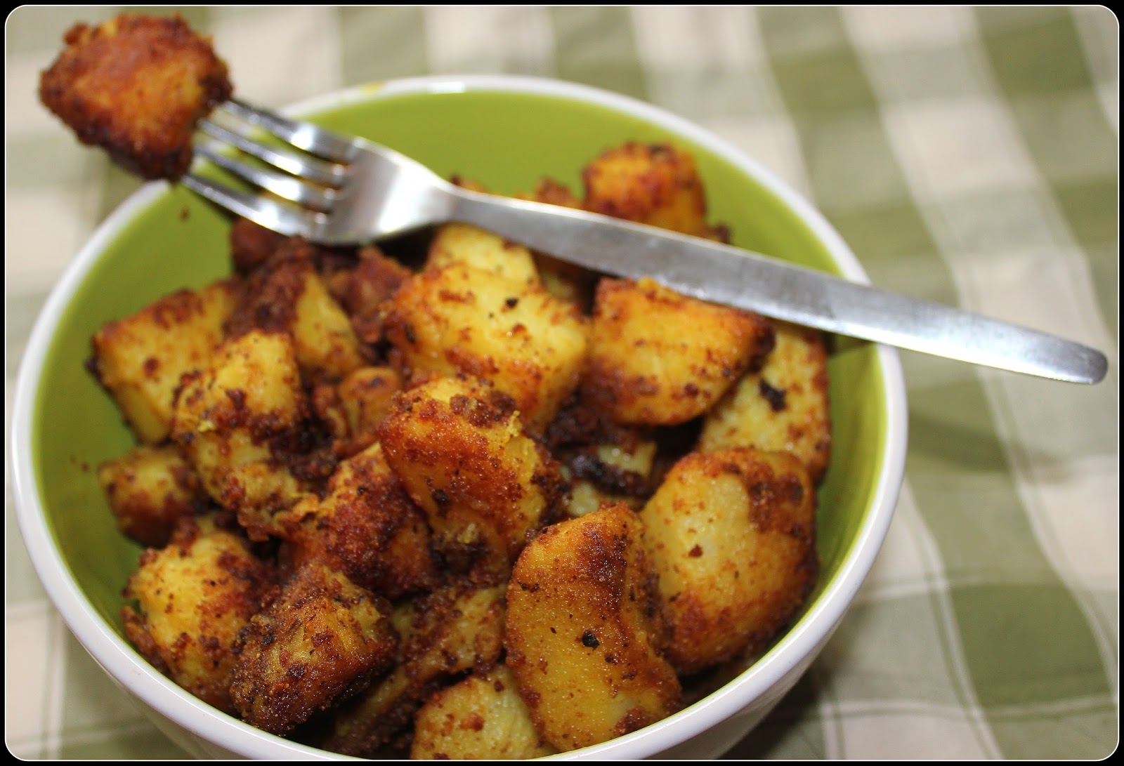 Lakshmi's Kitchen: Taro Root/Arbi/Seppakizhangu roast