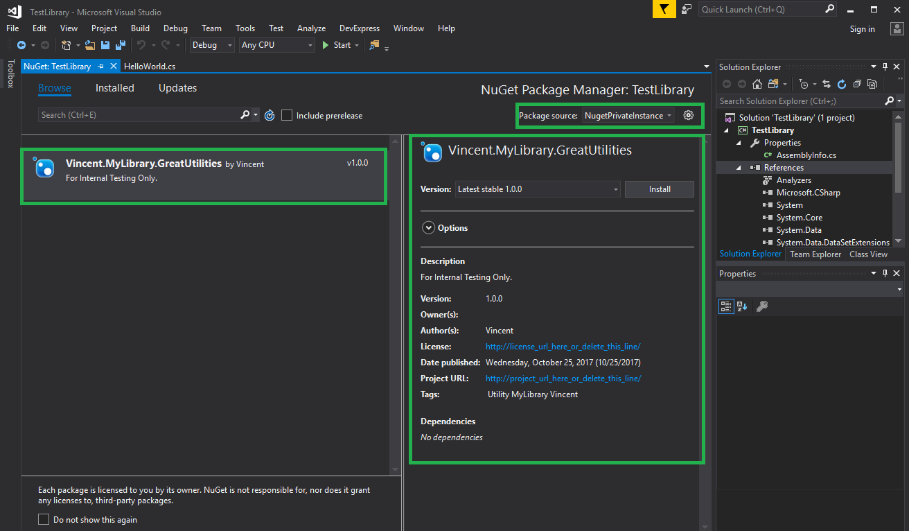 Seang Kuan - blog: Setting up private NuGet.Server