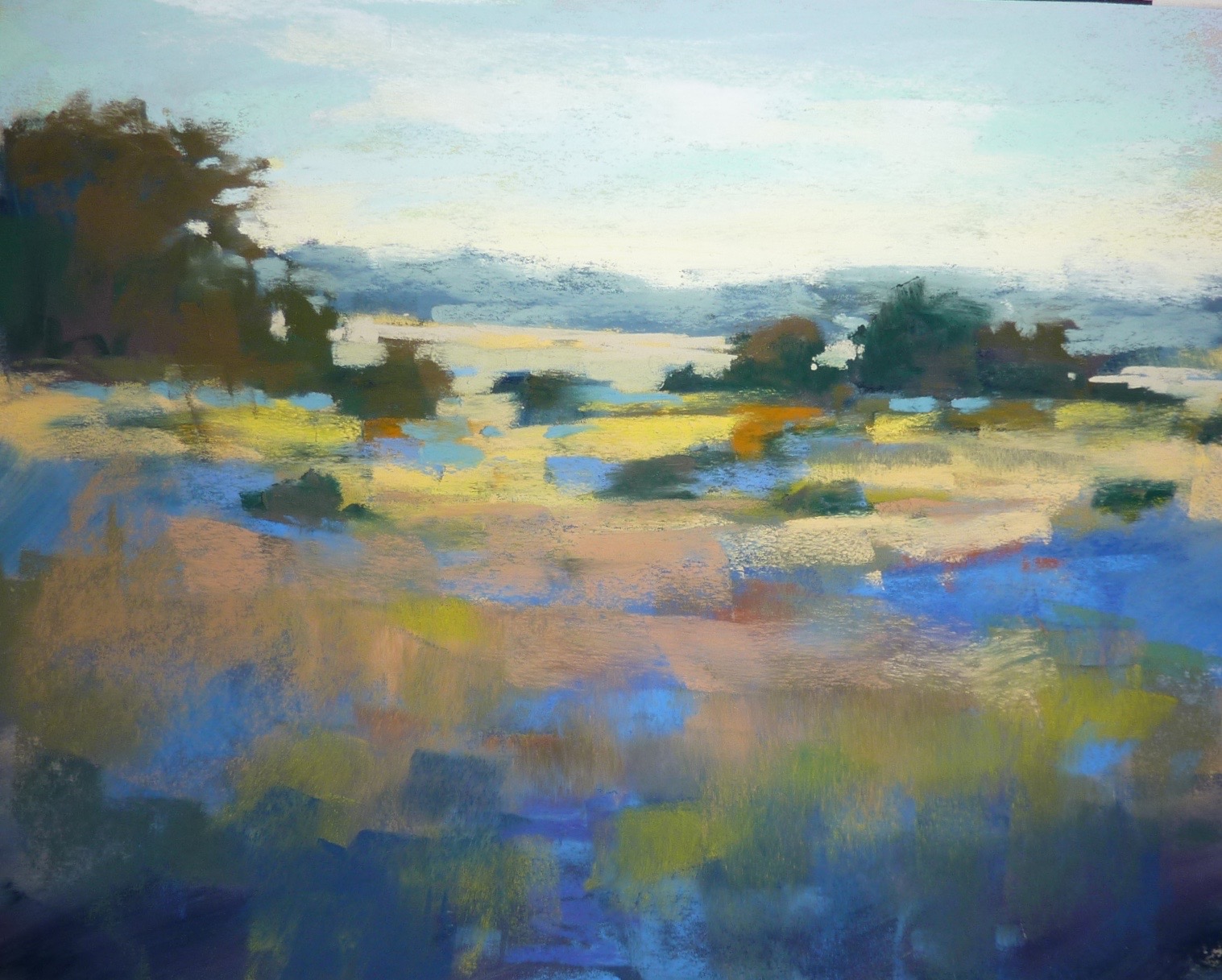 Painting My World: A Tip for Creating Depth in a Landscape Painting