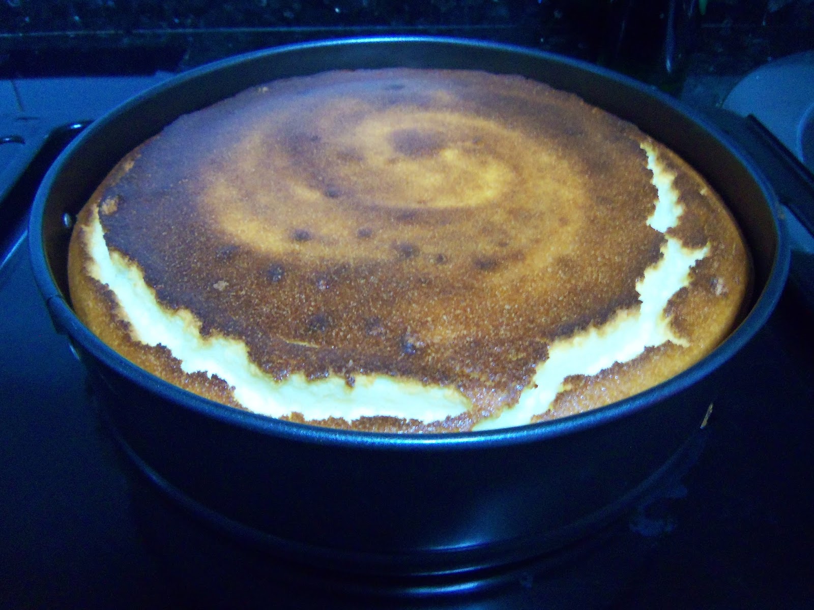 Cheesecake con caramelo salado - Andreíta come de todo