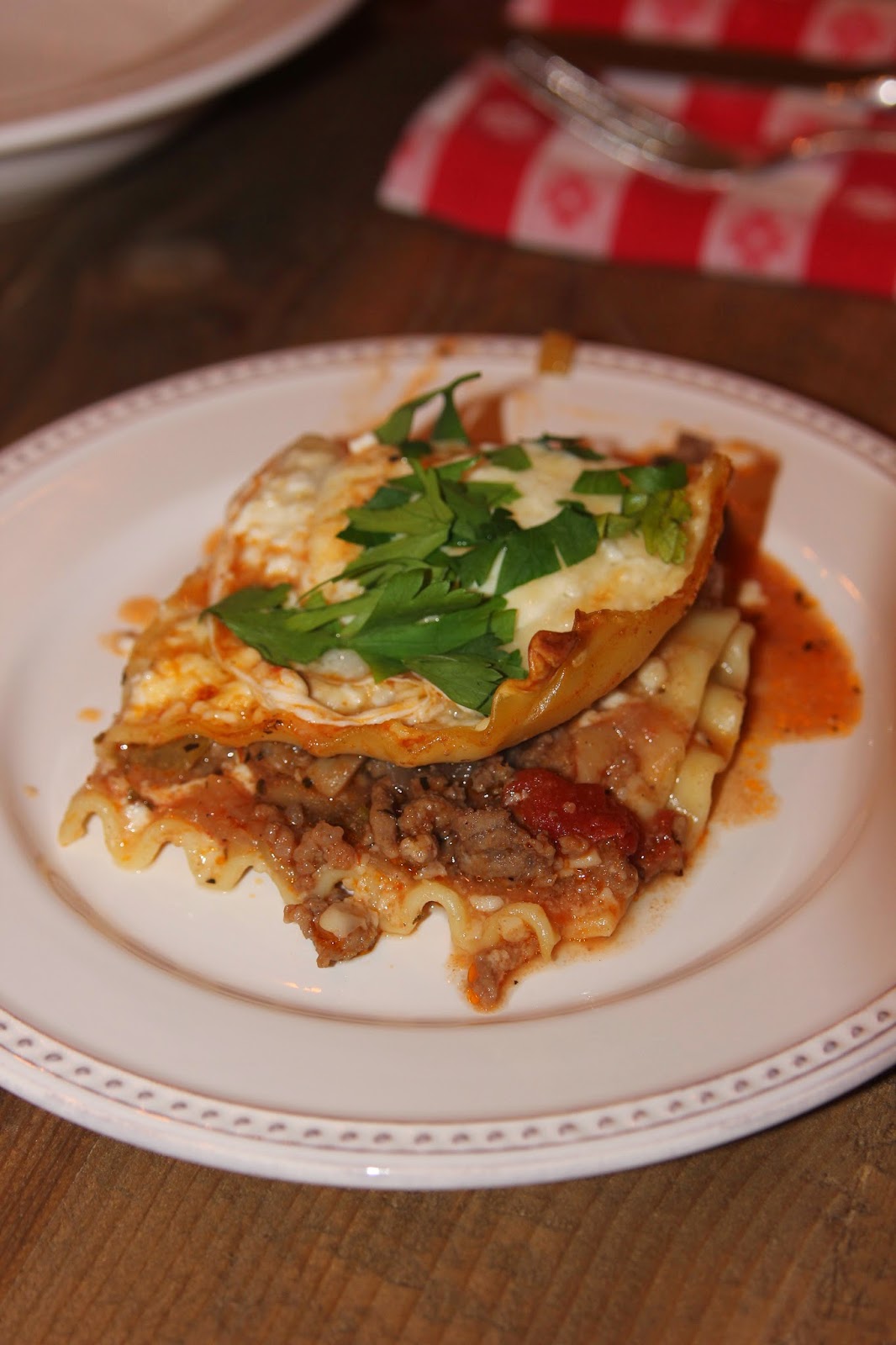 Carmens Kitch Grandma Shirleys Lasagna