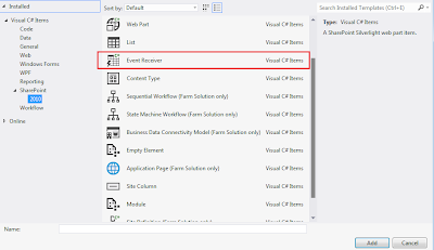 Sharepoint 2010: Add and Remove Event Receiver through Feature SharePoint 2010