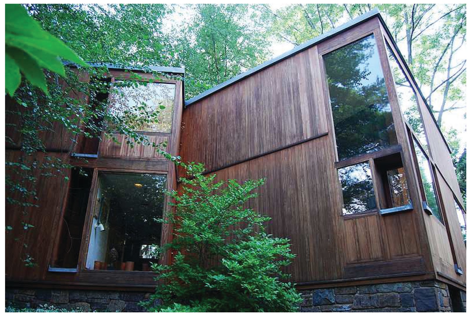 FISHER HOUSE louis kahn: MATERIALES