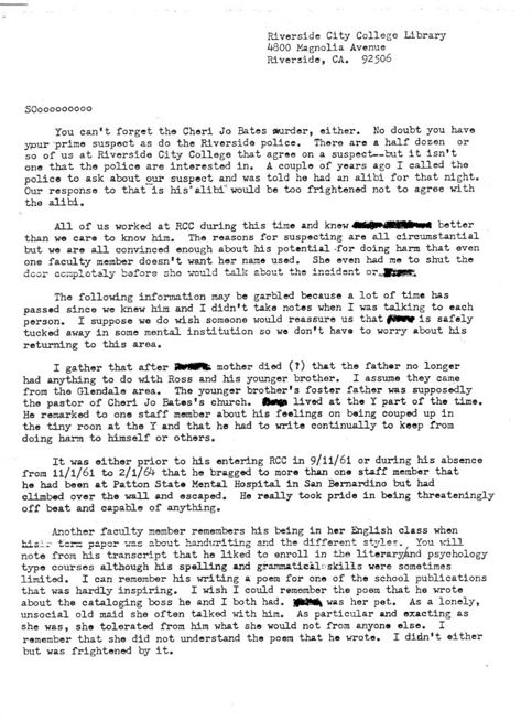 Down the road less traveled..: Ross Sullivan was the Zodiac Killer