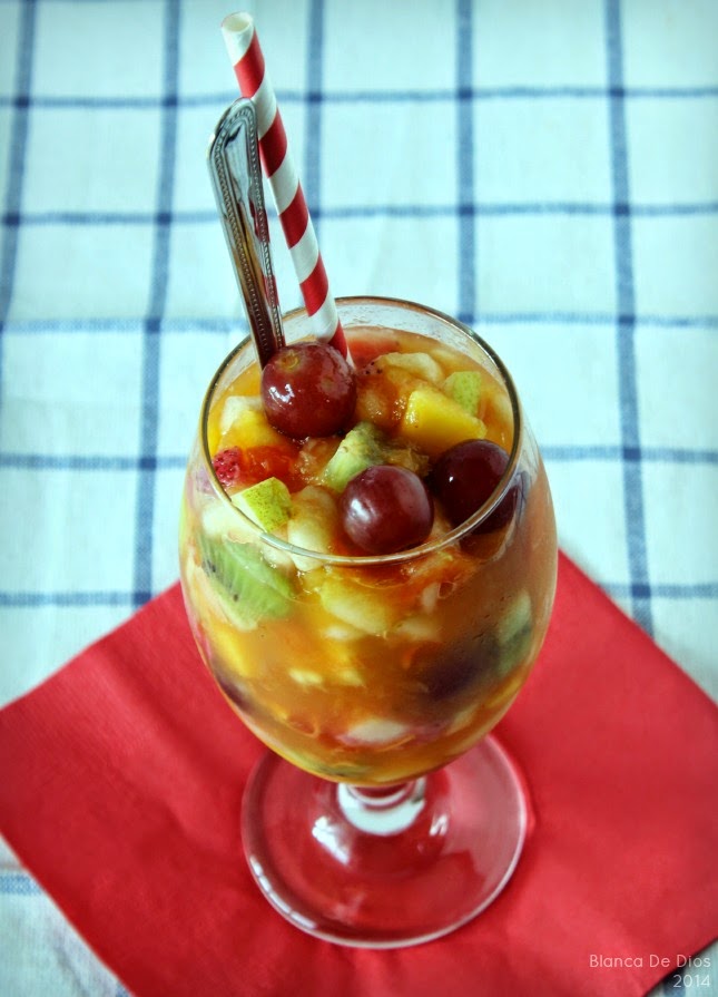 Una Mexicana en USA: Escamocha: Cóctel de Frutas Mexicano