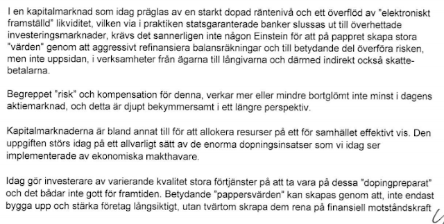 Jordholmen-okonventionell investering: TGS nopec och Peter Gyllenhammar