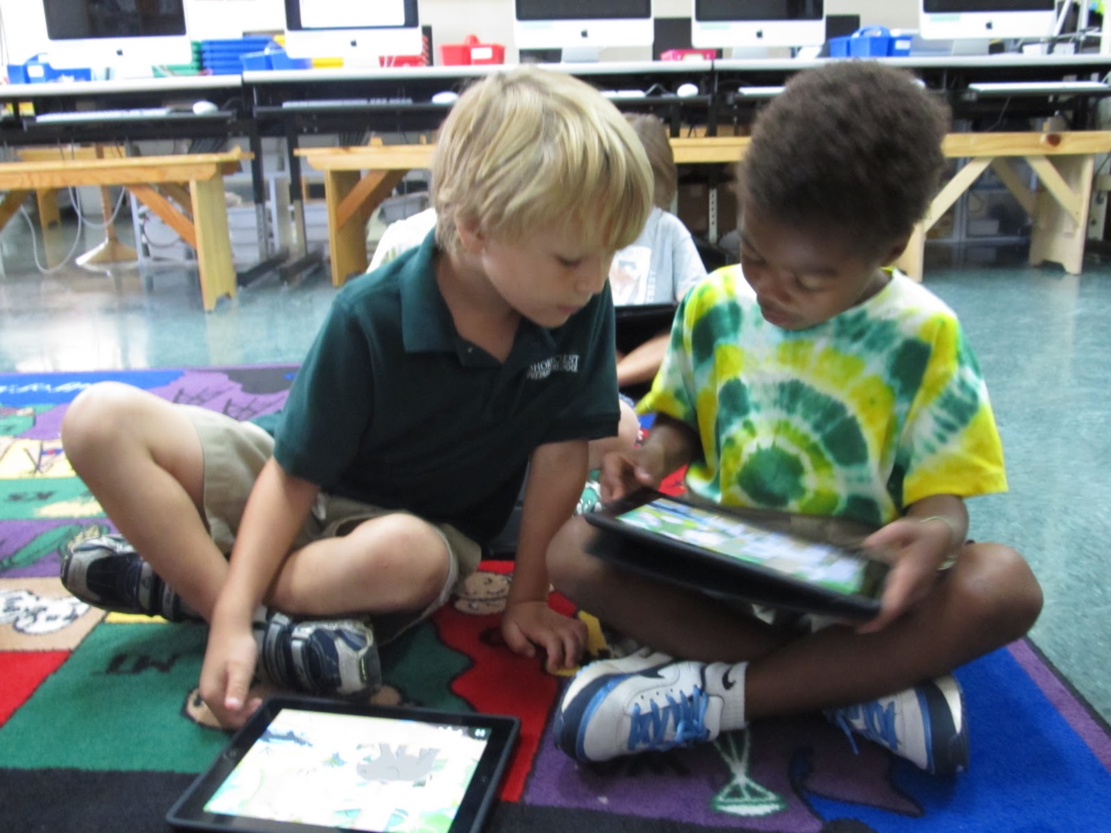 Turned on to Tech: iPads in Kindergarten ... Finally!
