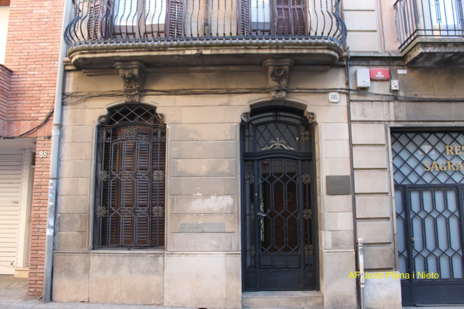 Passejant per Terrassa: CASA BONAVENTURA BALTÀ