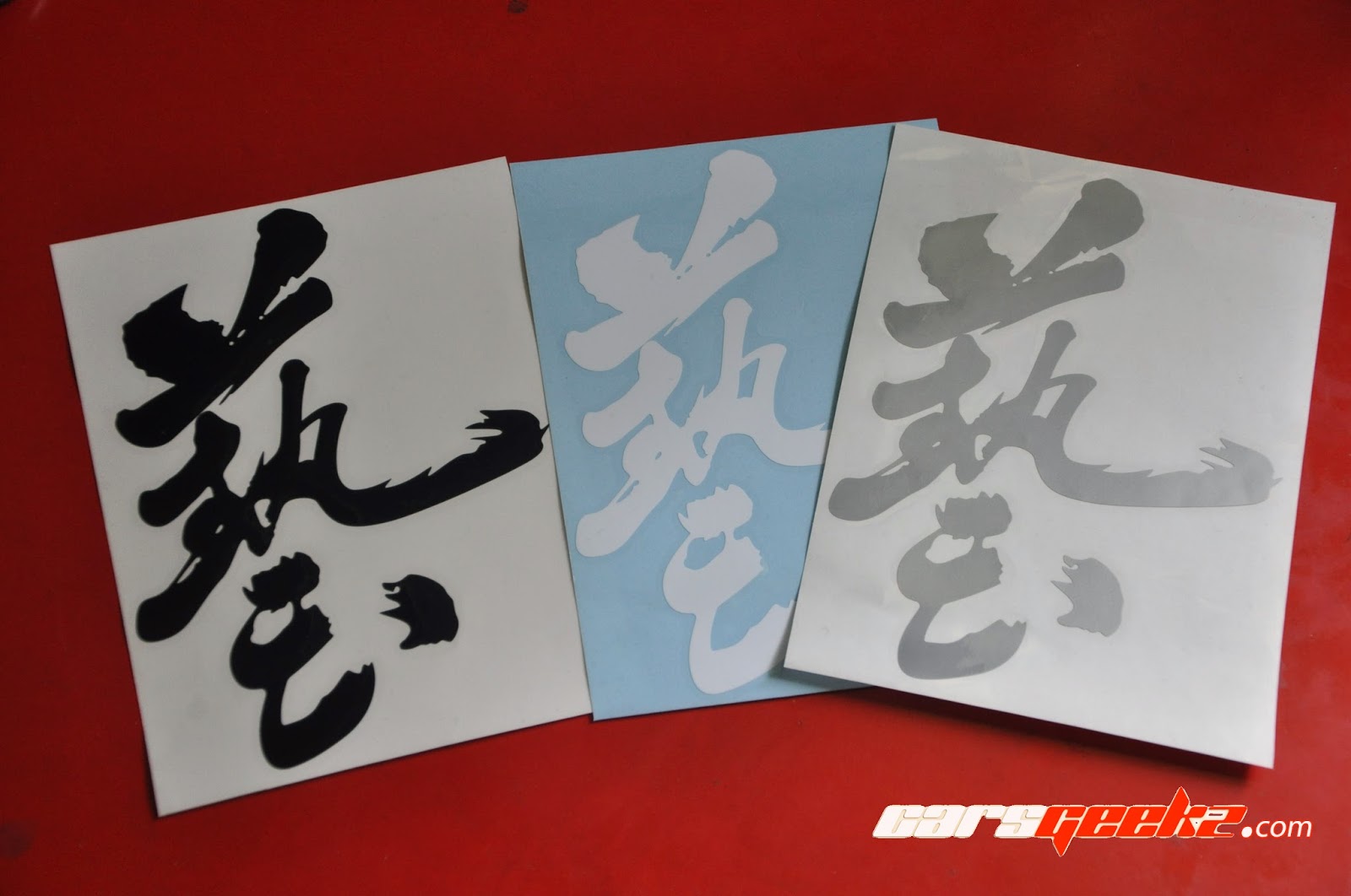 JS Racing Japan - Waza Sticker - Autodecals Racing Store Online
