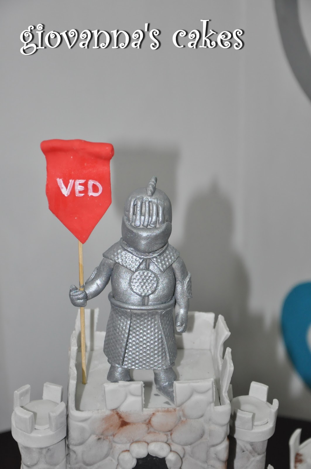 giovanna's cakes: Knight castle cake