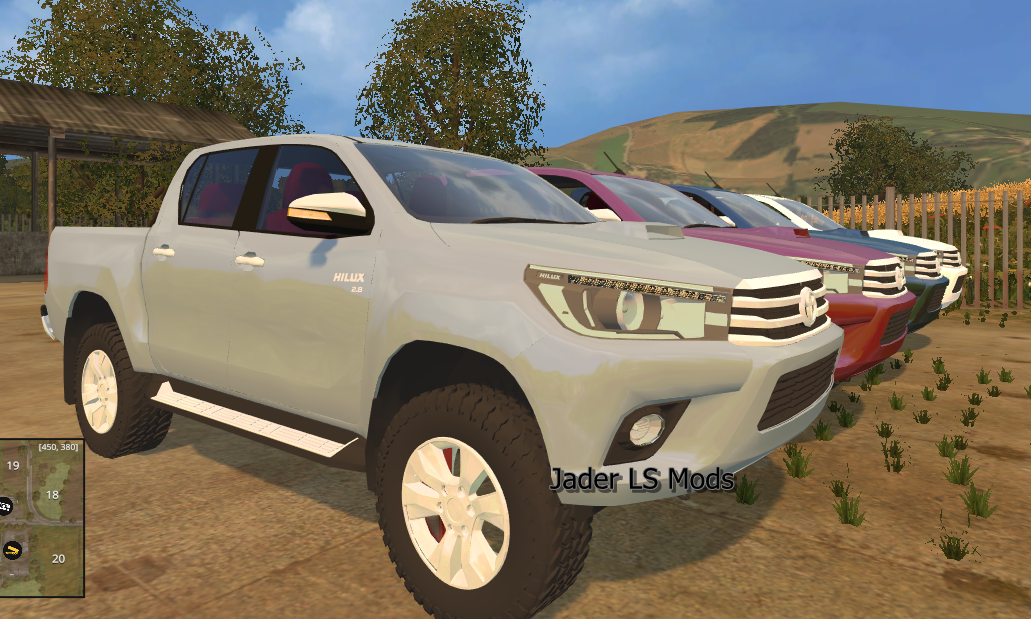 Jader LS Mods: Toyota Hilux 4x4 Cabine Dupla 2016 - FS 15