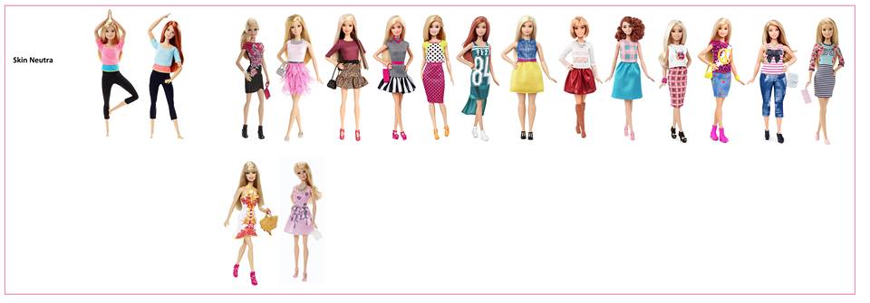 Magica Creatività: Guida Skin Tones delle Barbie