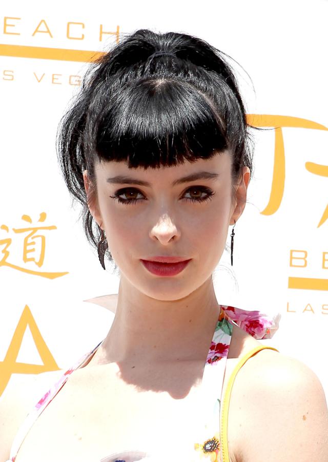 Krysten Ritter in Dolce & Gabbana Halter Dress - Fashion Eye