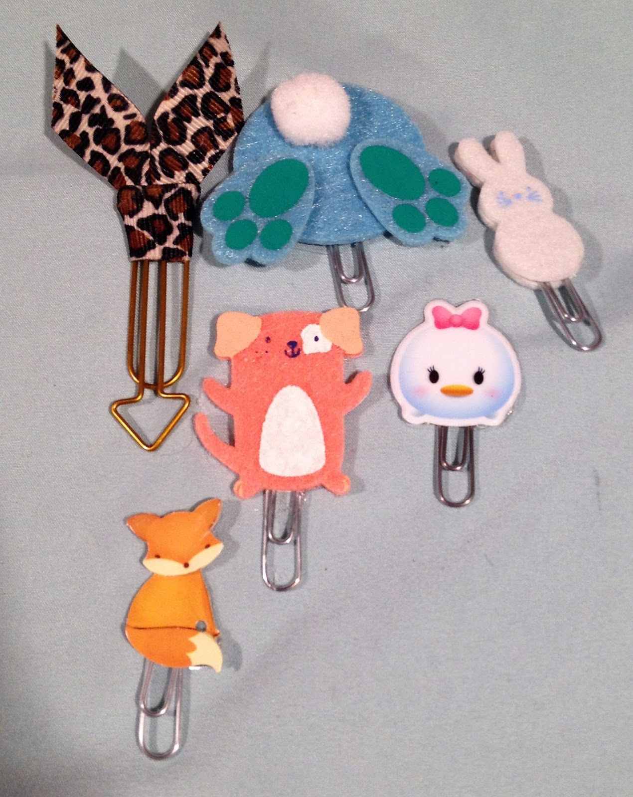 The Frog Palace: Animal Paper clips