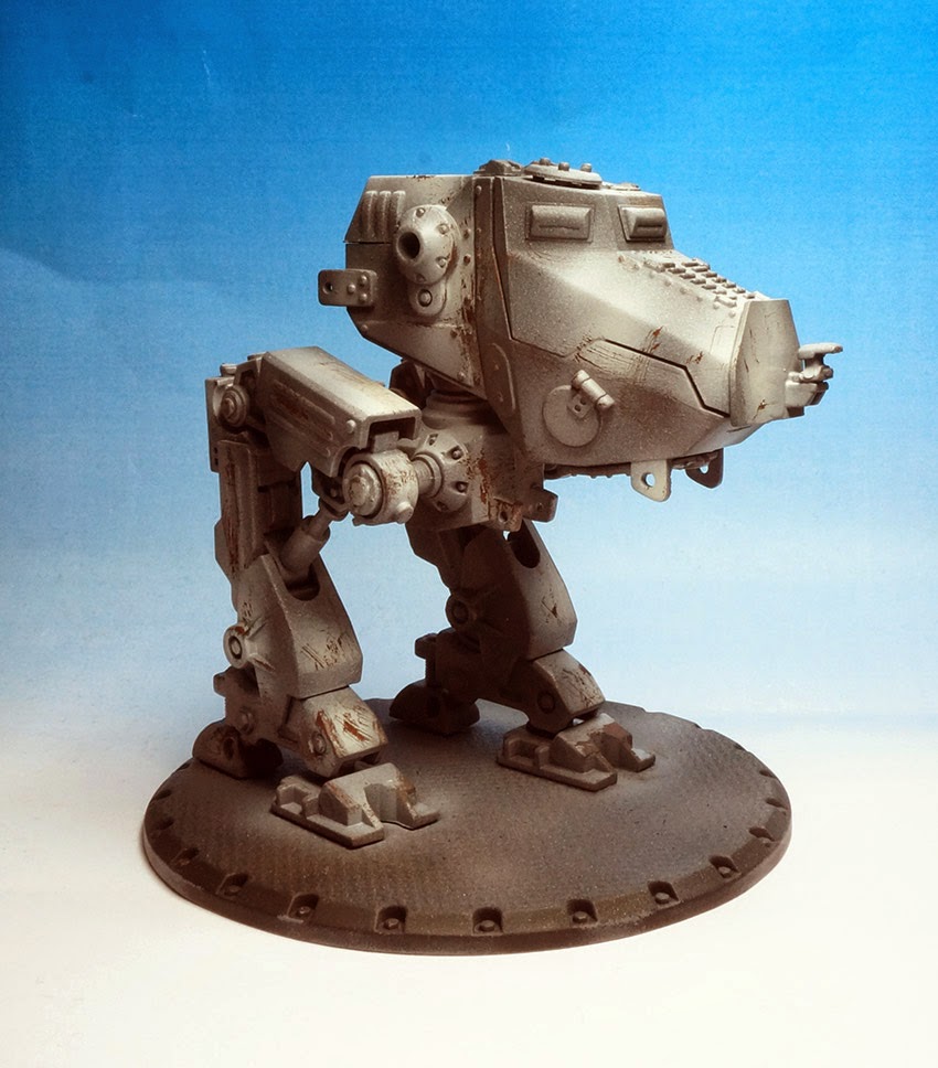Biohazard Painting: Painting Tutorial: Dust Axis Light Walker 'Hans'