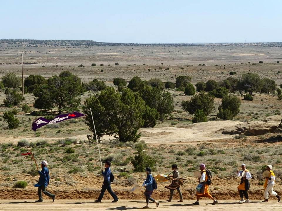 CENSORED NEWS: Photos 'Walk for Life' on Dineh and Hopi lands