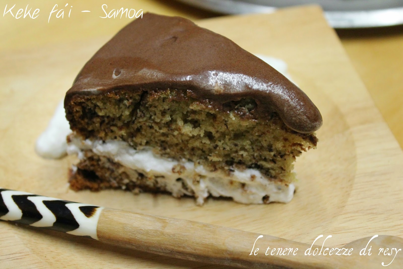 le tenere dolcezze di resy: keke fa'i - la torta alle banane da Samoa