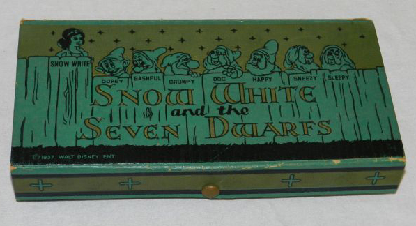 Filmic Light - Snow White Archive: 1937 Snow White Pencil Sets by Dixon