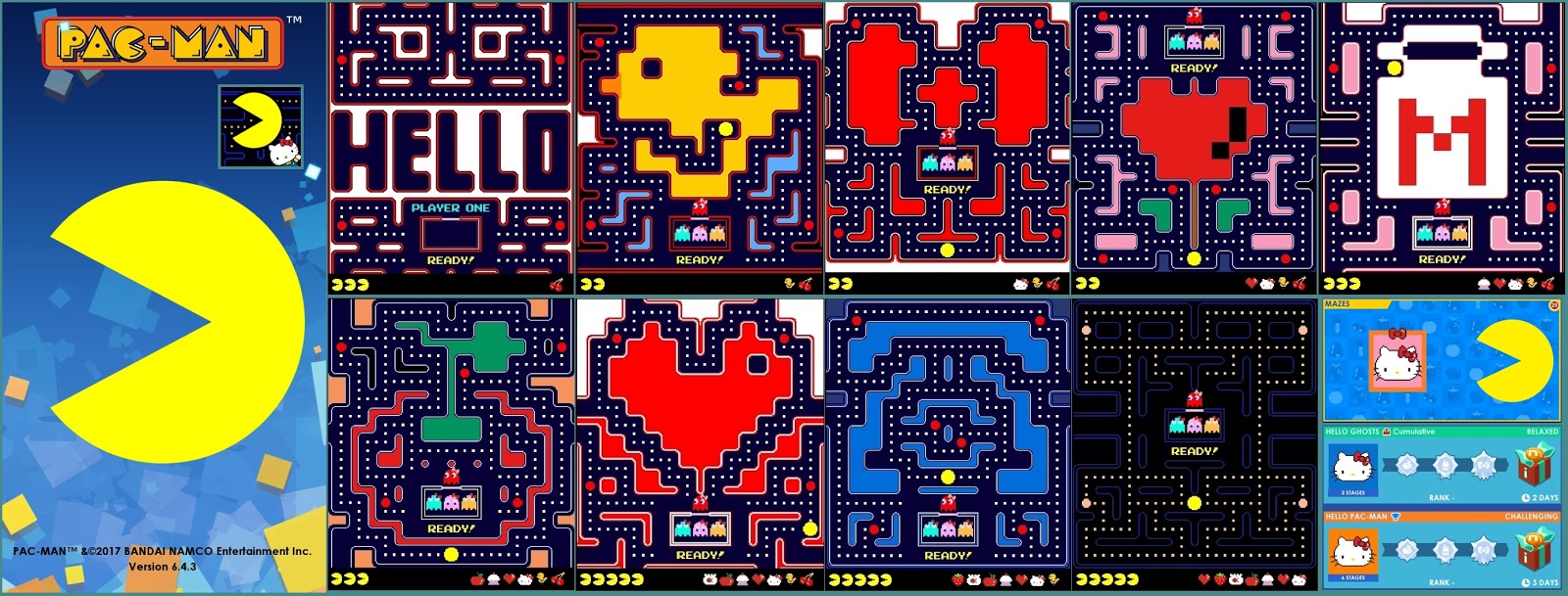 Neon Rocketship: Hello Kitty ♥ Pac-Man