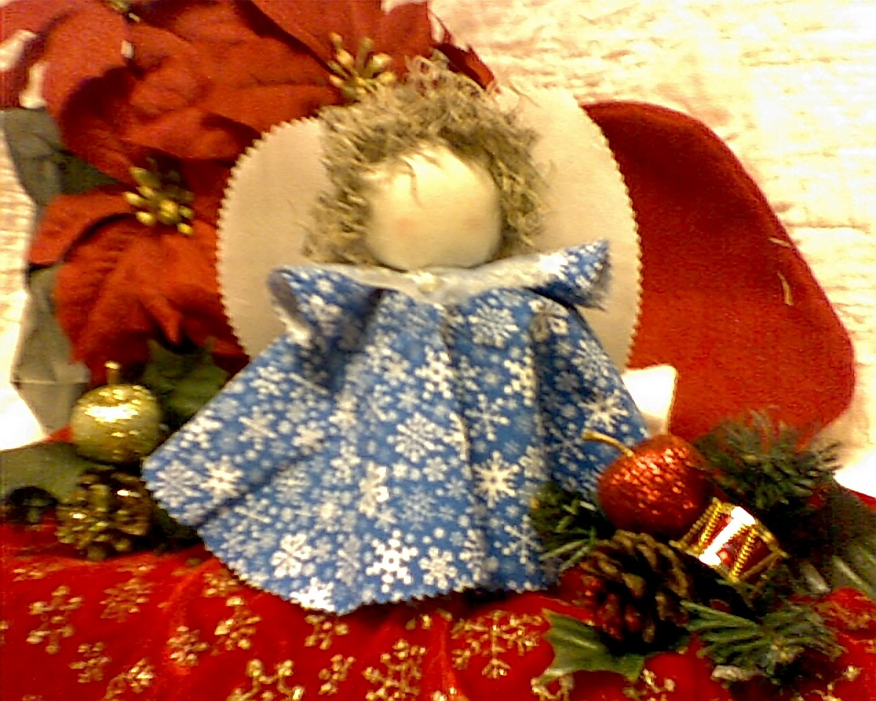 Crafting for the Holidays!: How To Make A Christmas Angel from an ...