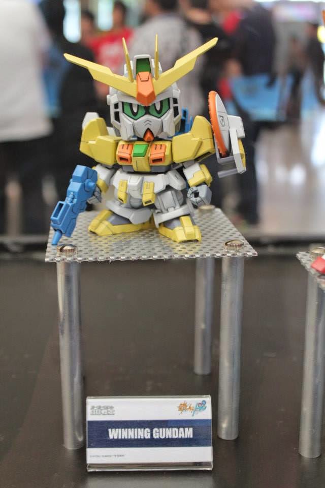 SD Winning Gundam - on Display at AFA Indonesia