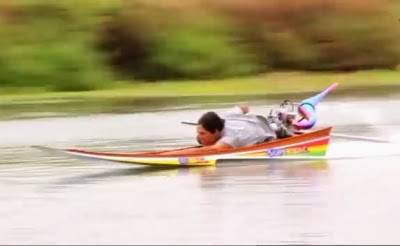 Bikin motor balap: Perahu Drag Thailand