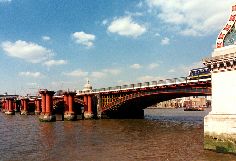 Bridge of the Week: Thames River Bridges: Blackfriars Railway Bridge