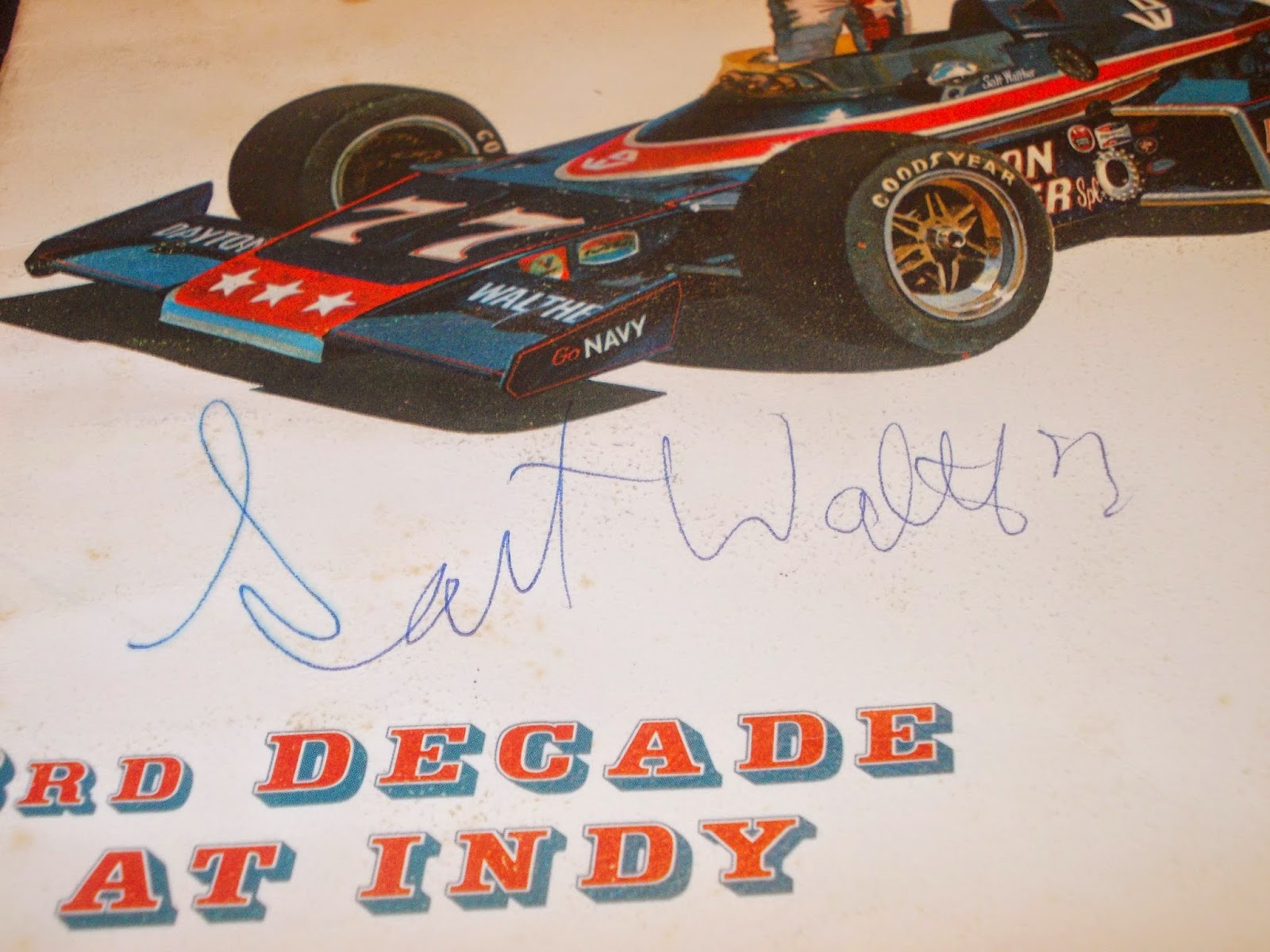 Jeff's Indy Talk: Indy 500 Memorabilia: Salt Walther Media Guides
