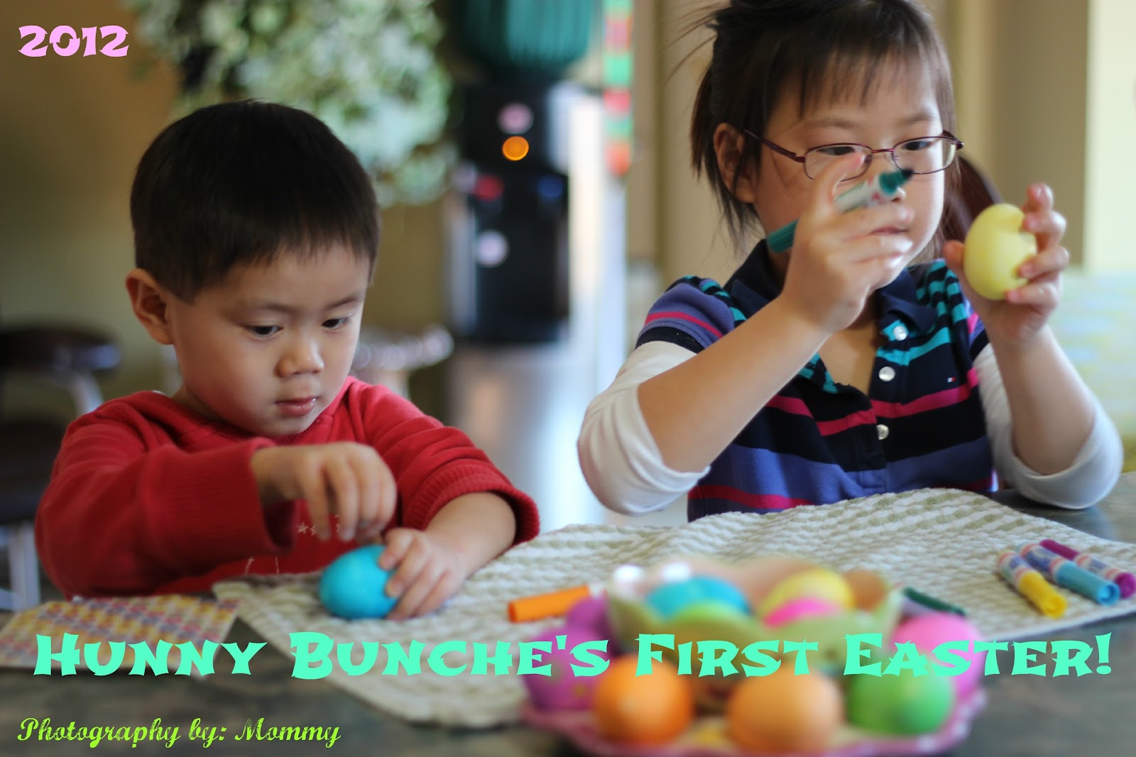 Sugar & Spice & A Little Rice.: Lots of Firsts for Hunny Bunch!