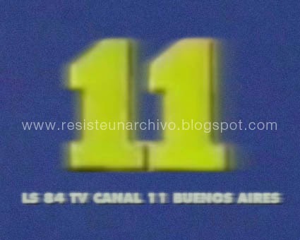 Resiste un archivo!: Canal 11: Logos de la década del 80