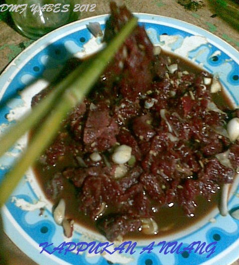 Bannagaw: Ata-ata/Kappukan/Kilawen a Pinapaitan (Raw Beef Tenderloin ...