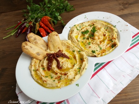 Cocinando para ellos : HUMUS (Tradicional y thermomix)