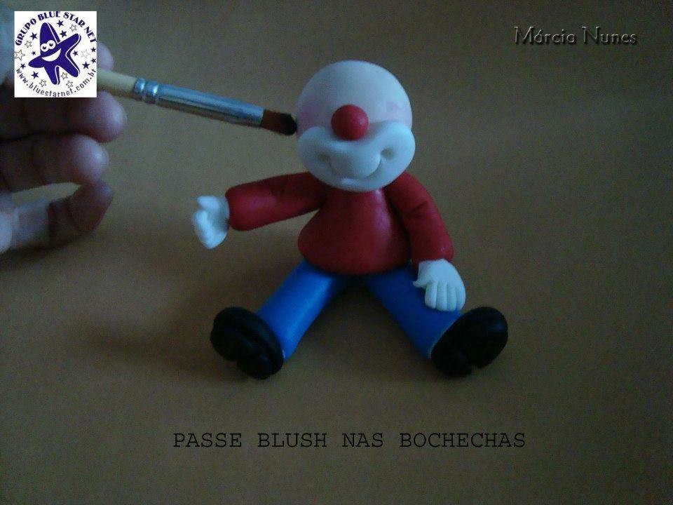 Atelie Cantinho DA ARTE: PALHAÇINHO NA BOLA ACRÍLICA