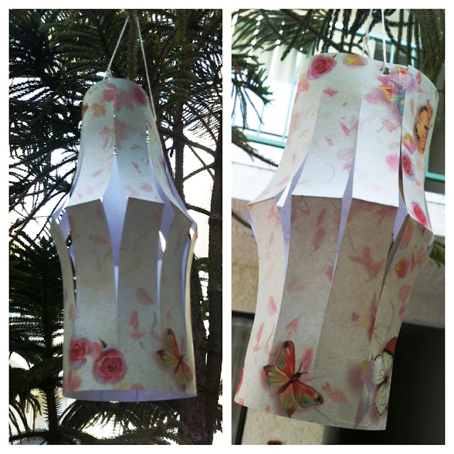 Bite Size Goodness: DIY Paper Latern