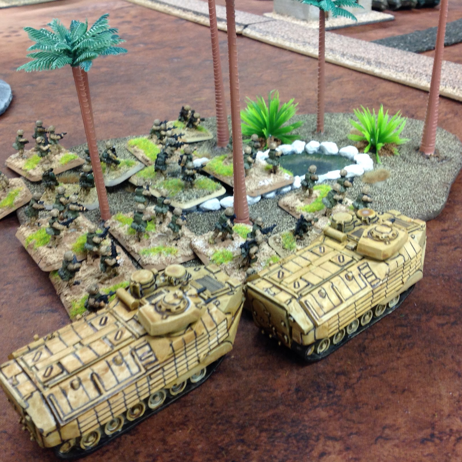 Covering Fire!: USMC Rifle Company vs US Army Mechanised Rifle Company ...