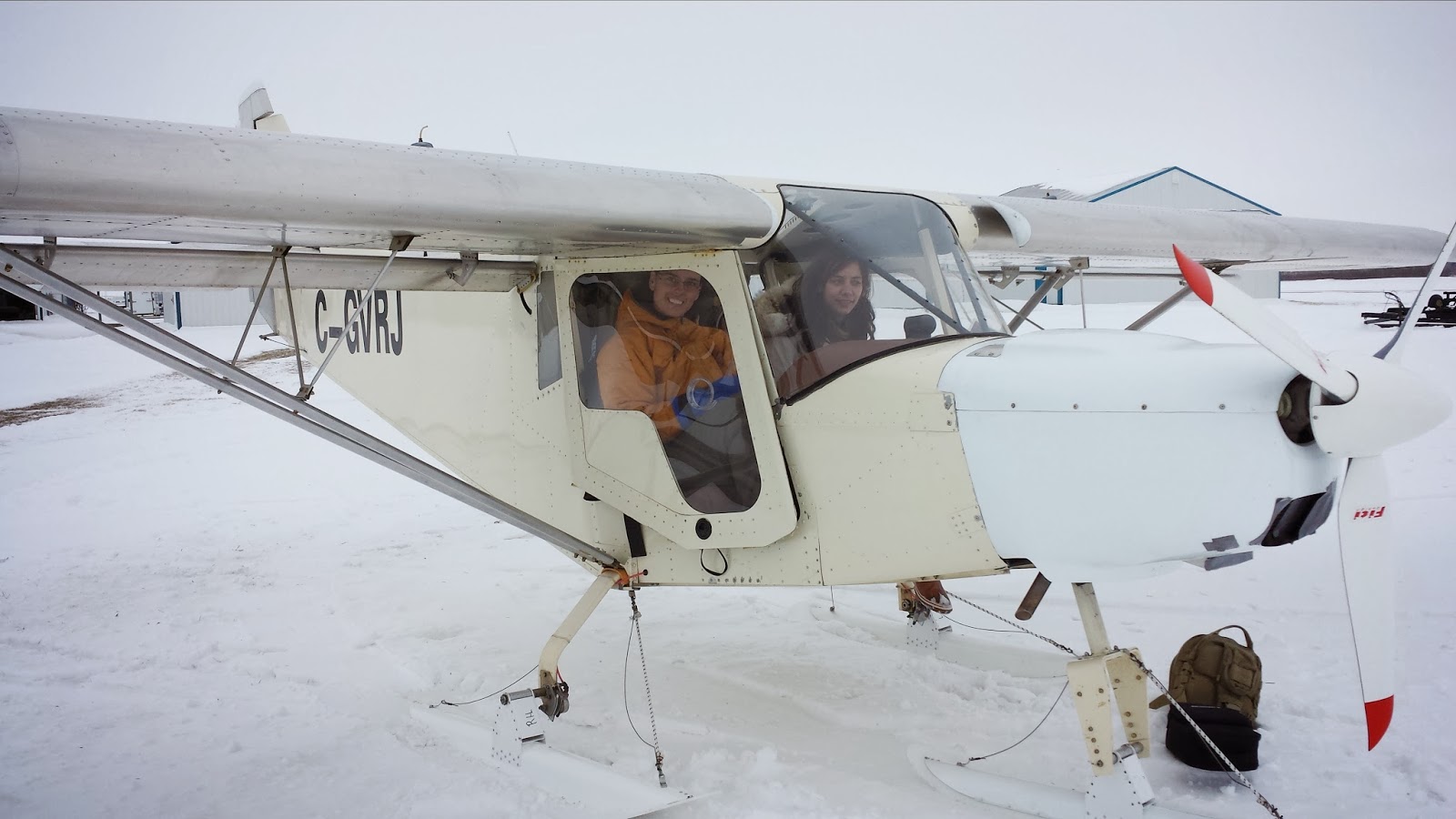 RAA Club Plane with 99s Cessna 150 C-FLUG at Lyncrest Airport, Winnipeg ...