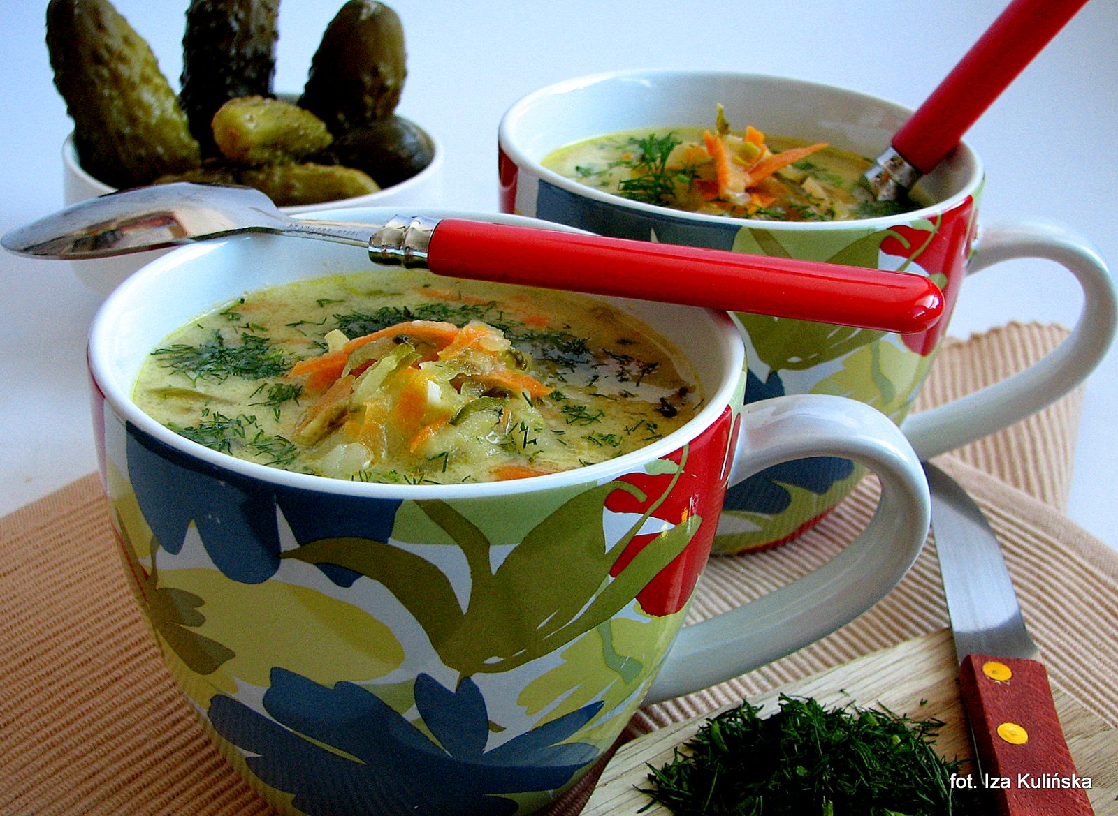 Zupa ogórkowa | Smaczna Pyza