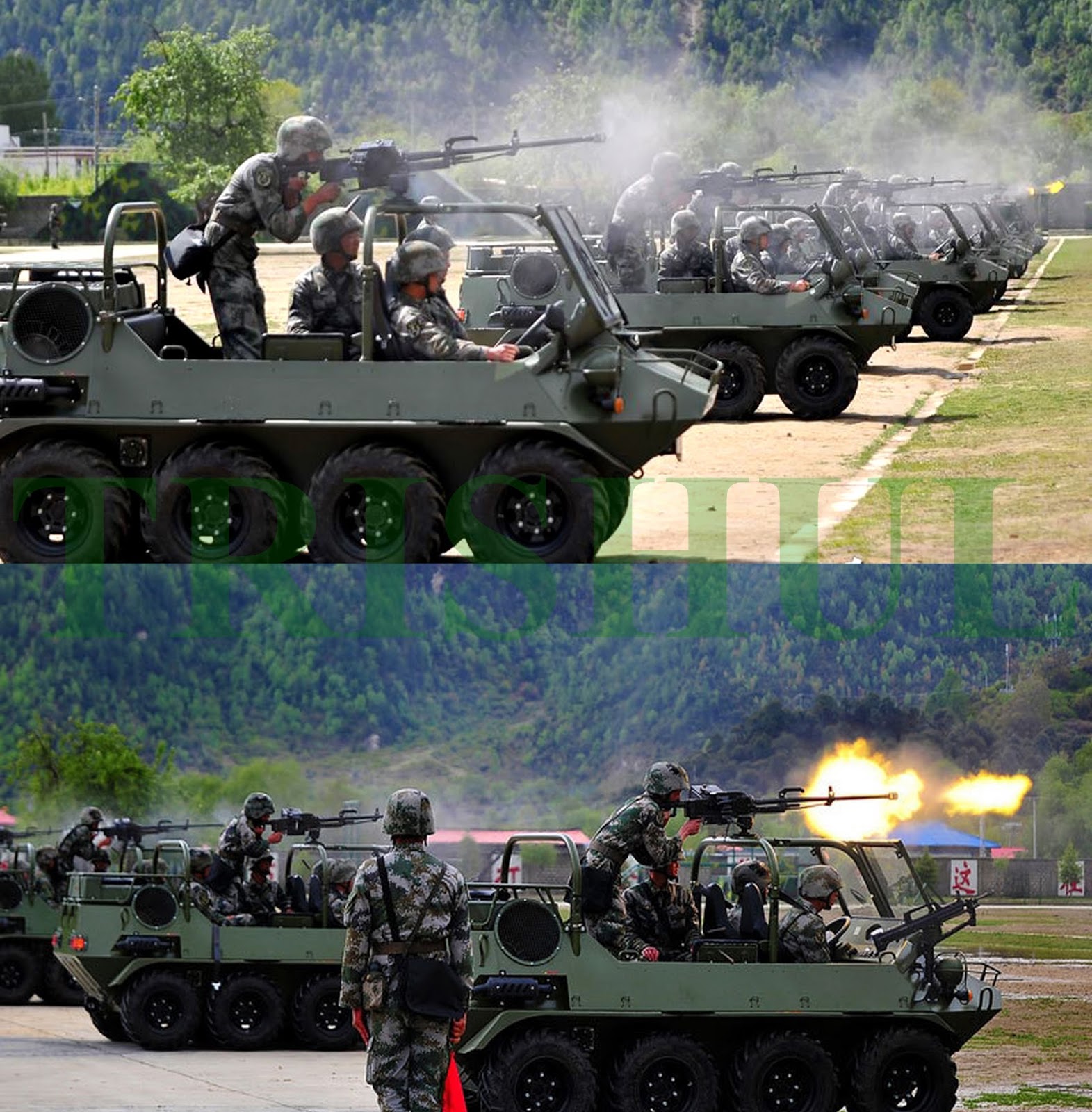 TRISHUL: Weapons Deployed Inside TAR For On-Going PLA Exercises