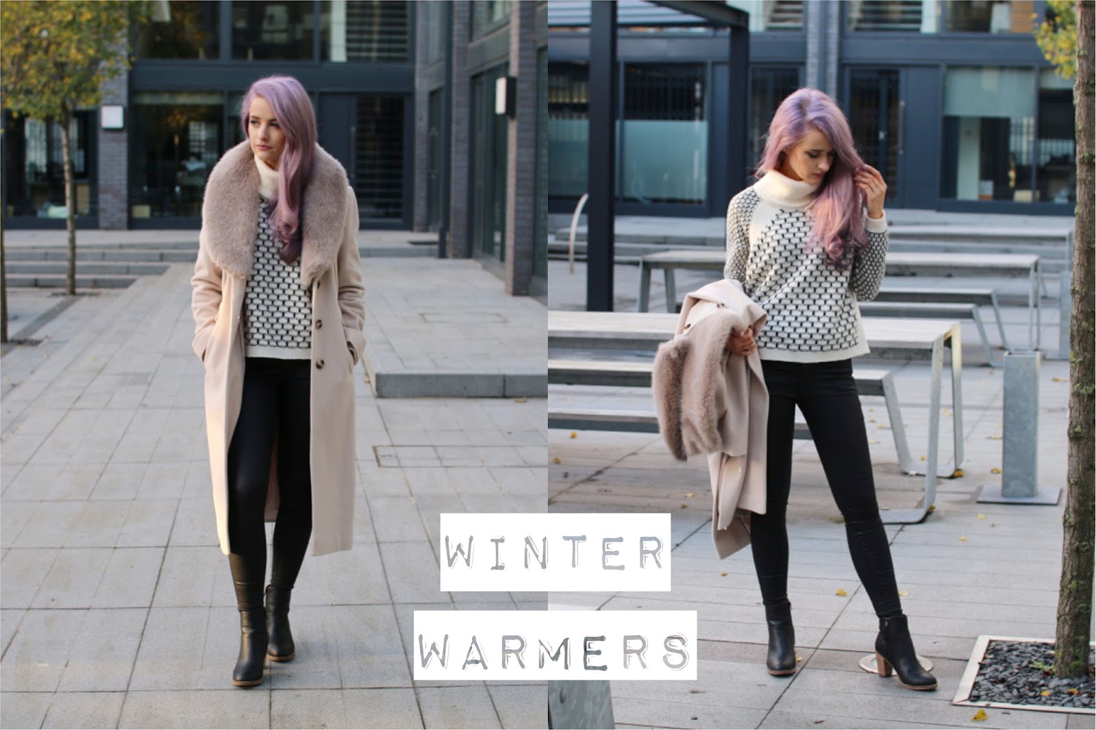 Faux Fur Collars and Cowl Necks for Winter - Inthefrow