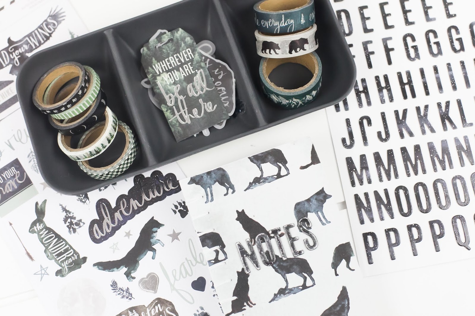 WOLF PACK I COPTIC NOTEBOOK - Simple Reflections of my Everyday