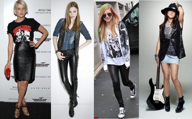 Sejamos Chiques: Fique Chique com o Estilo Rocker