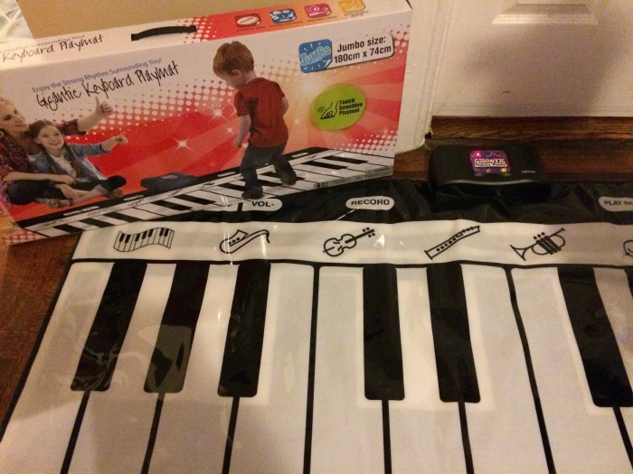 Click N' Play Piano Floor Mat - First Time Mom and Losing It